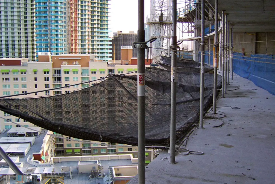 To the rescue: debris netting